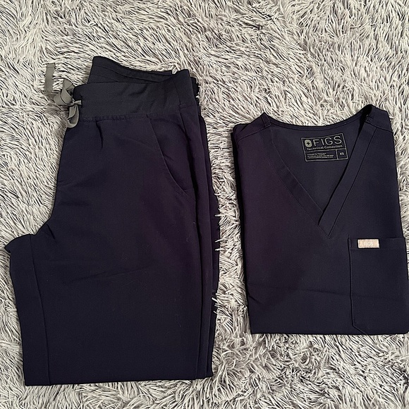 Figs | Tops | Figs Navy Blue | Poshmark
